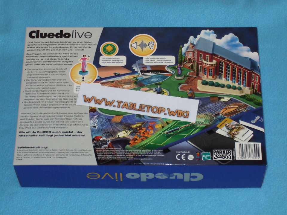 Cluedo live – Tabletop.wiki