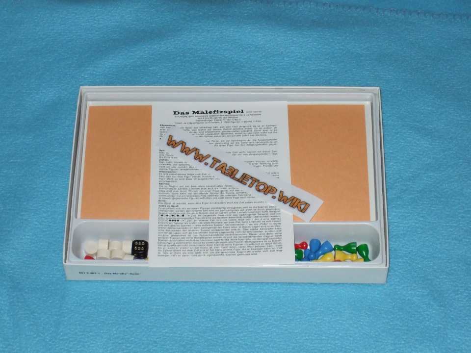 Das Malefiz Spiel (1960) – Tabletop.wiki