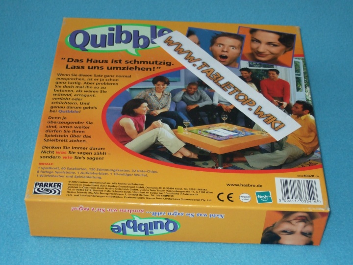 Quibble – Tabletop.wiki