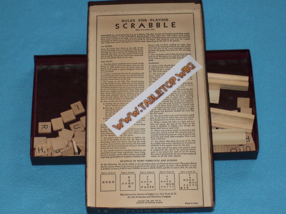 Scrabble (englisch) – Tabletop.wiki